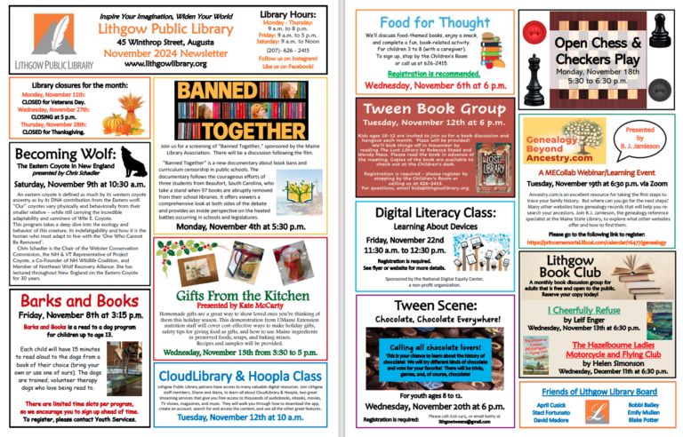 Lithgow Public Library Newsletter – Lithgow Public Library